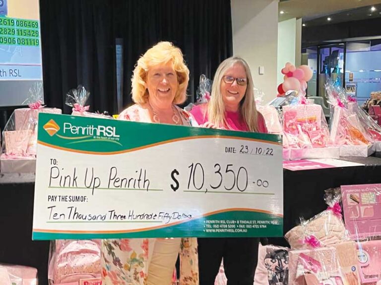 A big pink cheque - Nepean News