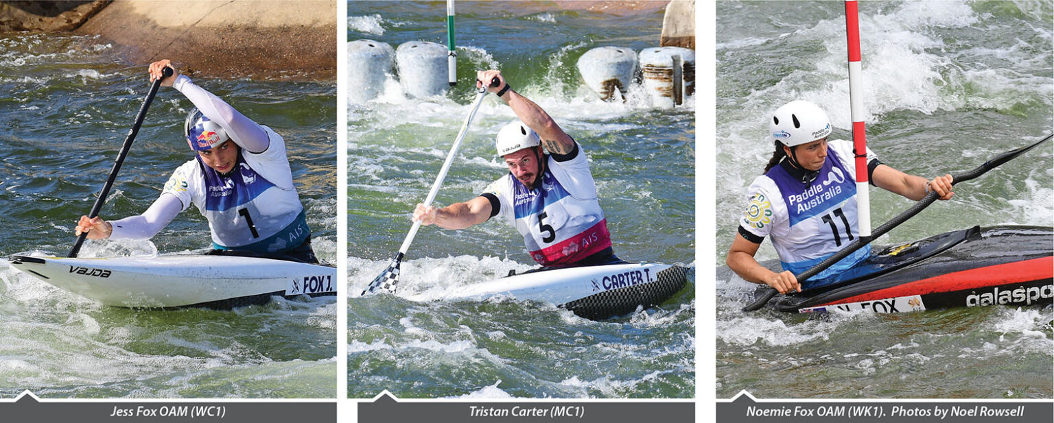 Jess Fox OAM, Tristan Carter, Ben Pope and Noemie Fox OAM win Oceania ...